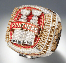 Florida Panthers Stanley Cup Championship Ring (2025) - Premium Series ...