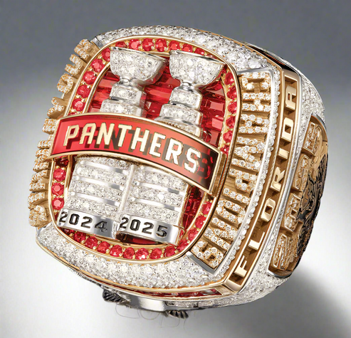Florida Panthers Stanley Cup Championship Ring (2025) - Premium Series ...