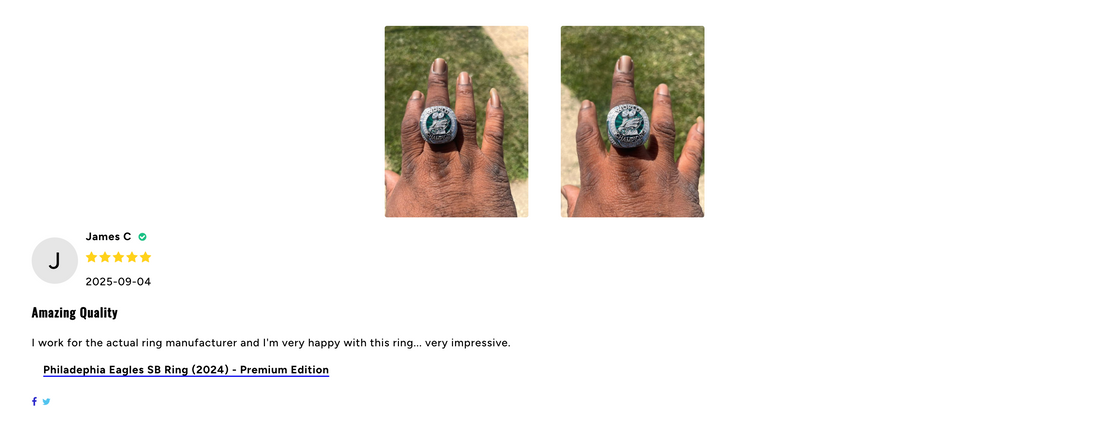 Seattle Seahawks SB Ring (2025) - Premium Series – Game Day Rings